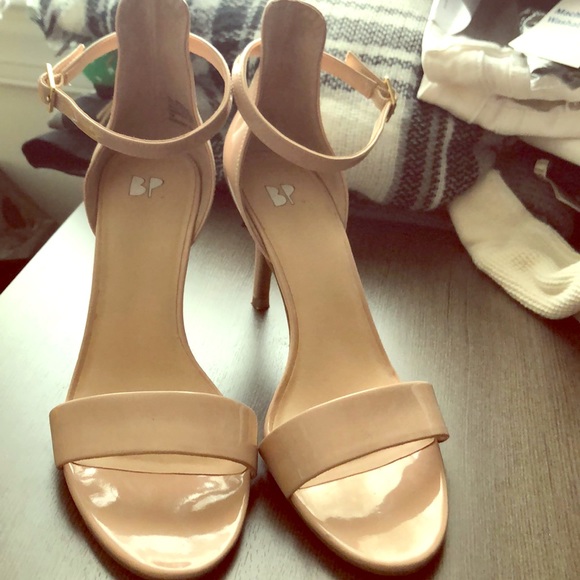 bp | Shoes | Bp Patent Blush Nude Heels | Poshmark